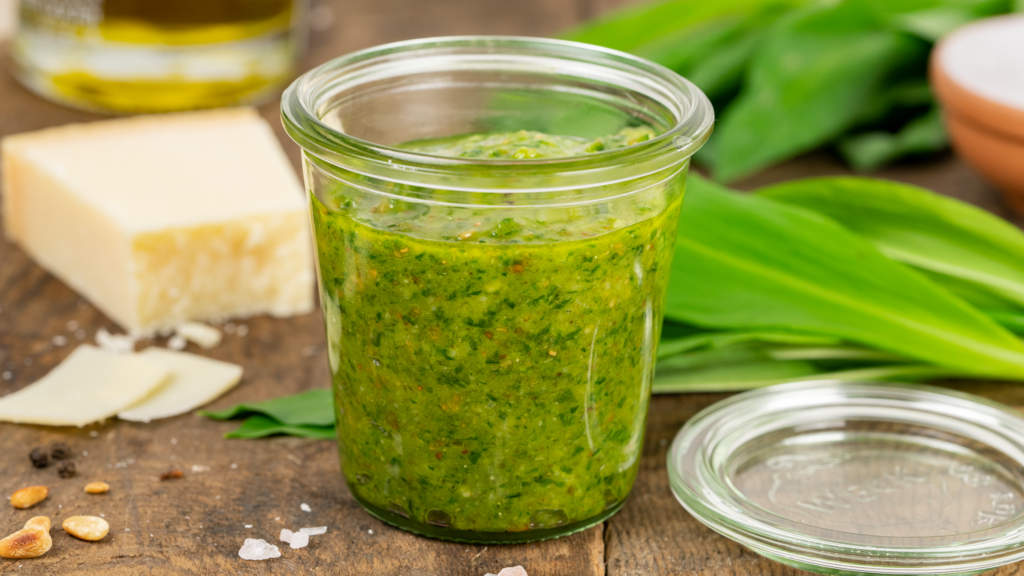 Bärlauchpesto einfach selber machen - Flavoury Food Blog